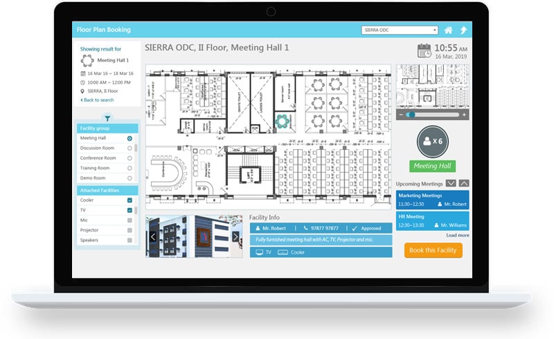 Facility Booking System and Office Reservation System - eFACiLiTY
